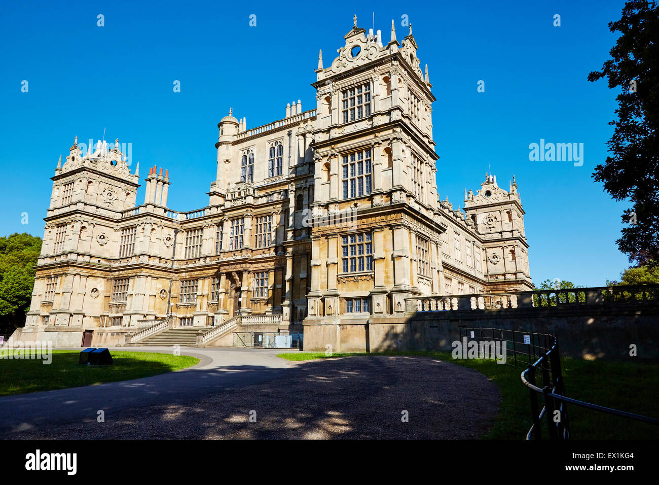 View of Wollaton Hall, Nottingham, England, UK Stock Photo - Alamy