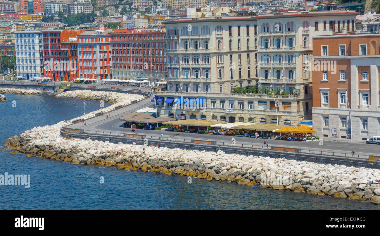 Waterfront promenade in naples hi-res stock photography and images - Alamy