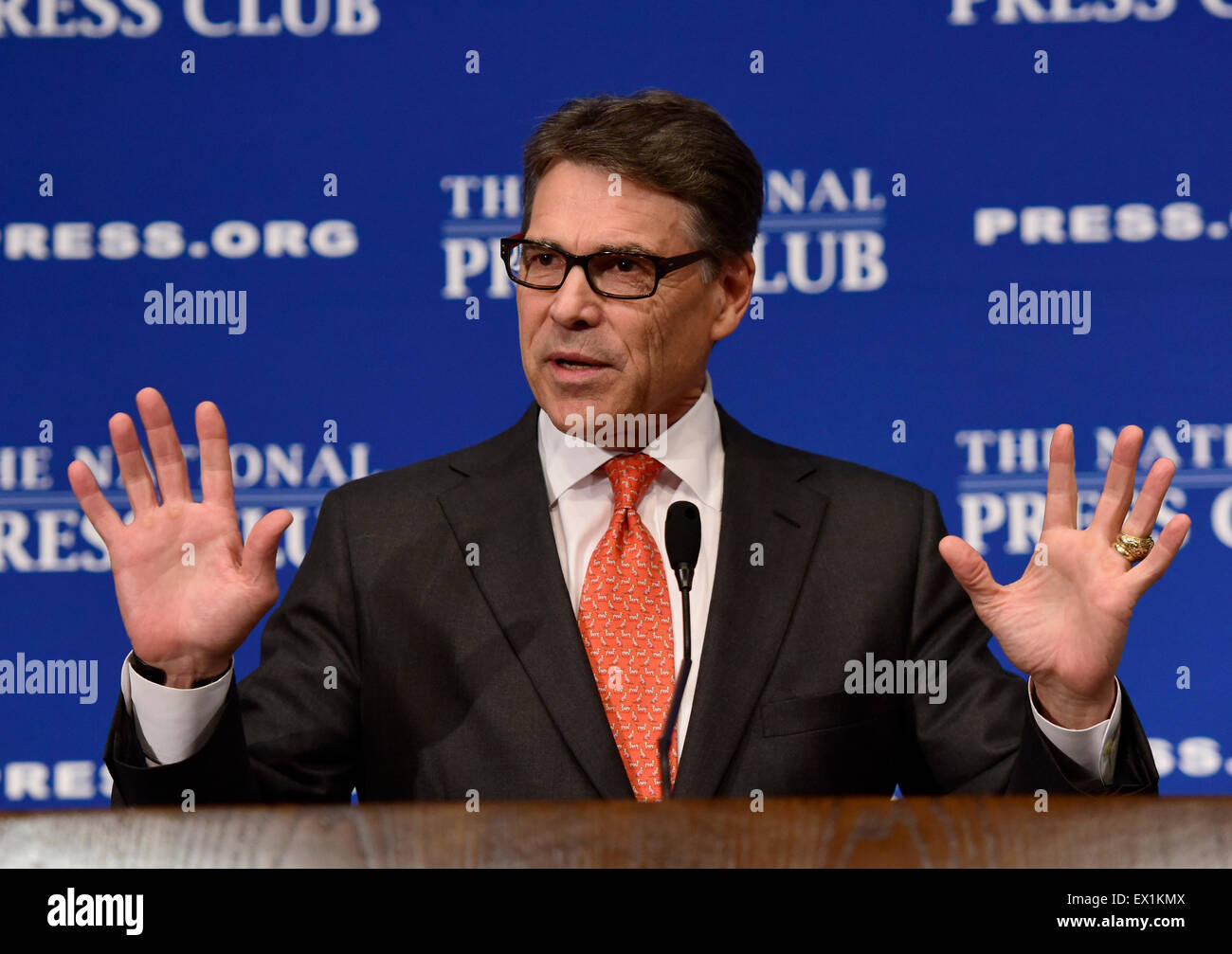Former Governor Rick Perry (Republican of Texas), a candidate for the ...