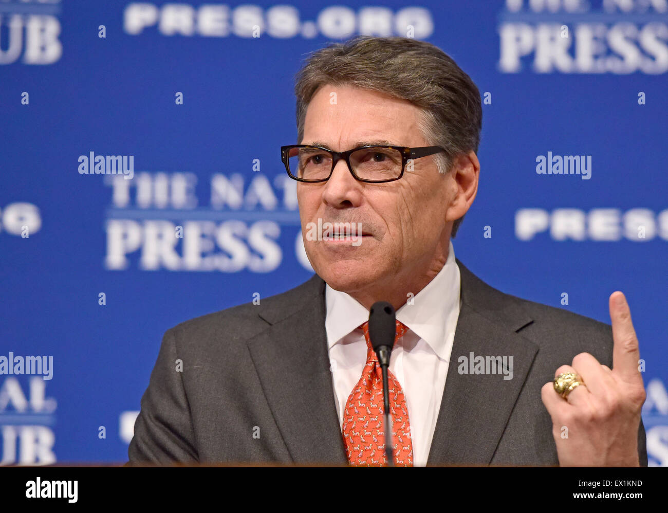 Former Governor Rick Perry (Republican of Texas), a candidate for the ...