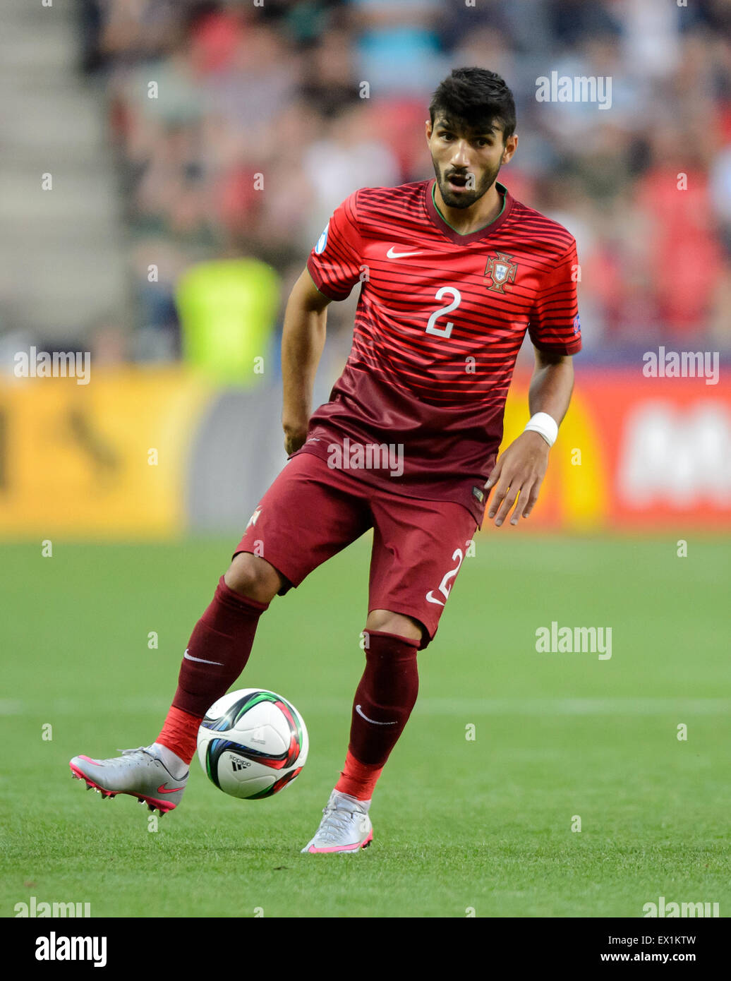 Portugal's Ricardo Esgaio in action during the UEFA Under-21 European ...