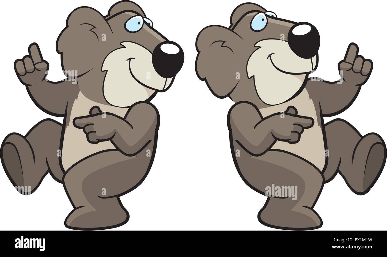 A happy cartoon koala dancing and smiling Stock Vector Image & Art - Alamy