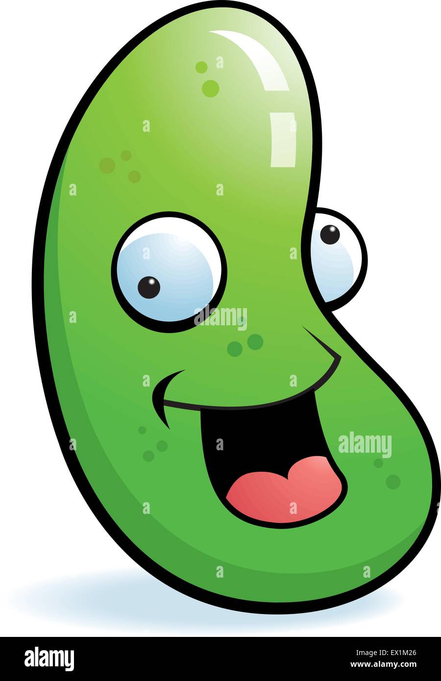 One Green Jelly Bean