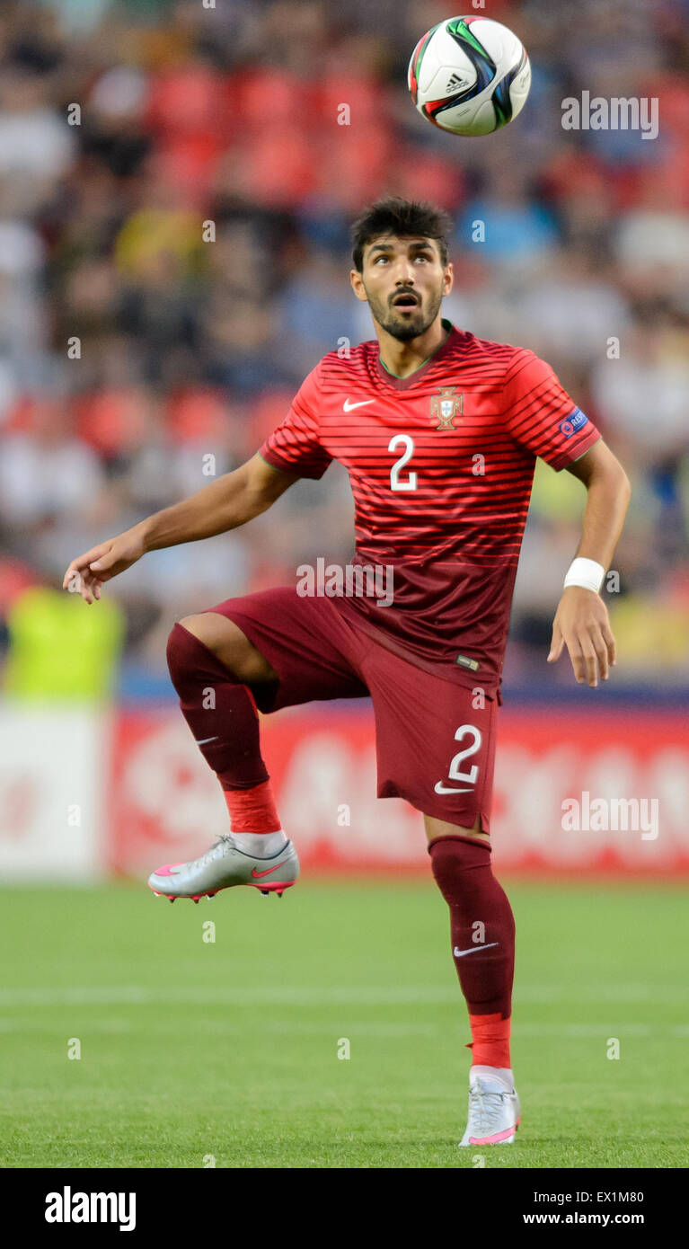 Portugal's Ricardo Esgaio in action during the UEFA Under-21 European ...