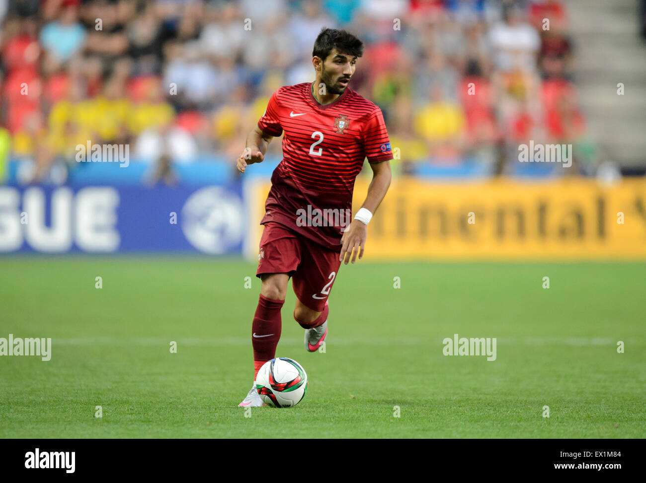 Portugal's Ricardo Esgaio in action during the UEFA Under-21 European ...