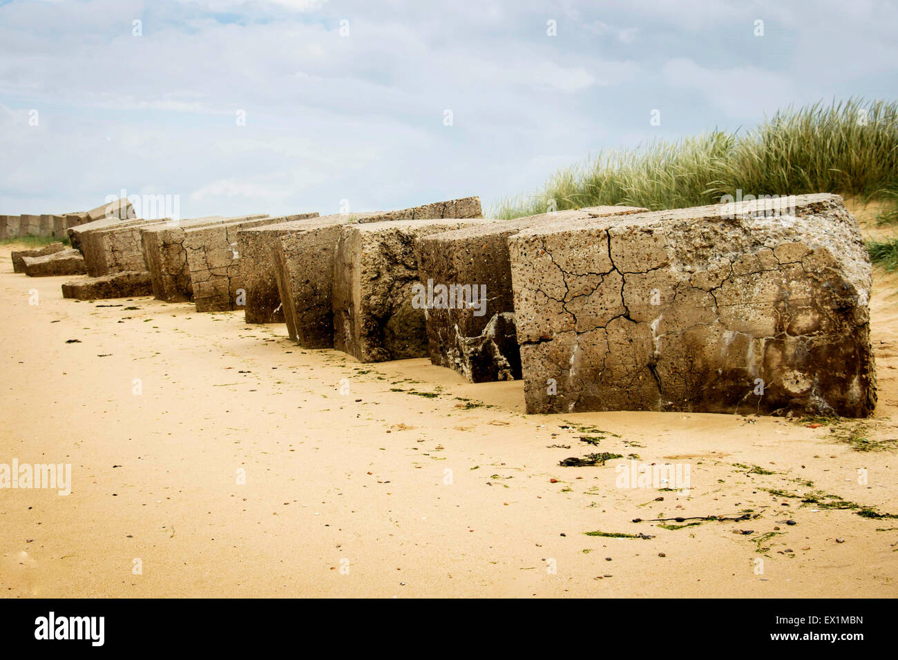 Coastal River Defence Stock Photo - Alamy