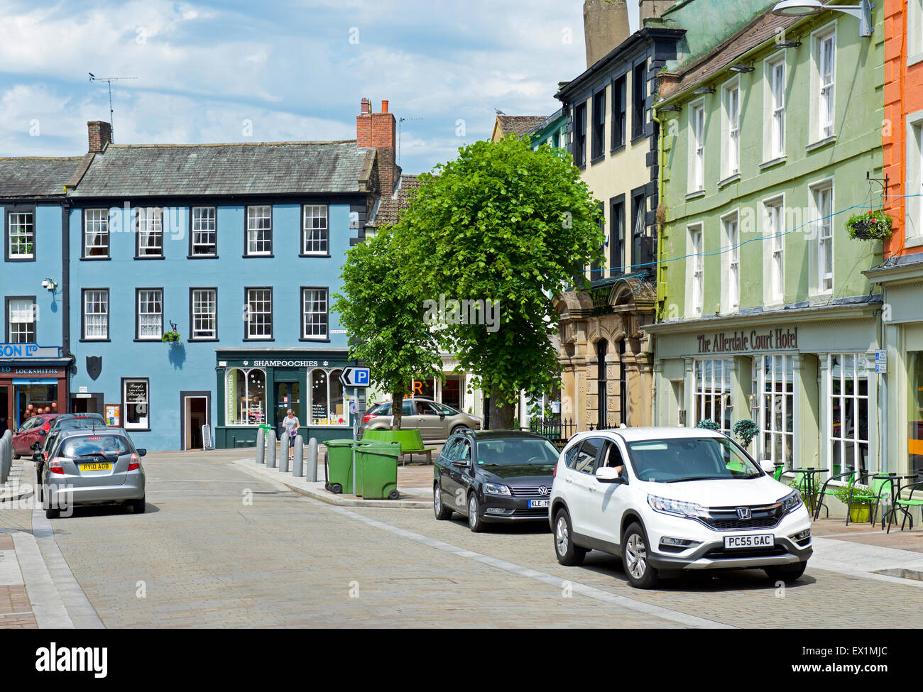 Market Place, Cockermouth, West Cumbria, England UK Stock Photo - Alamy