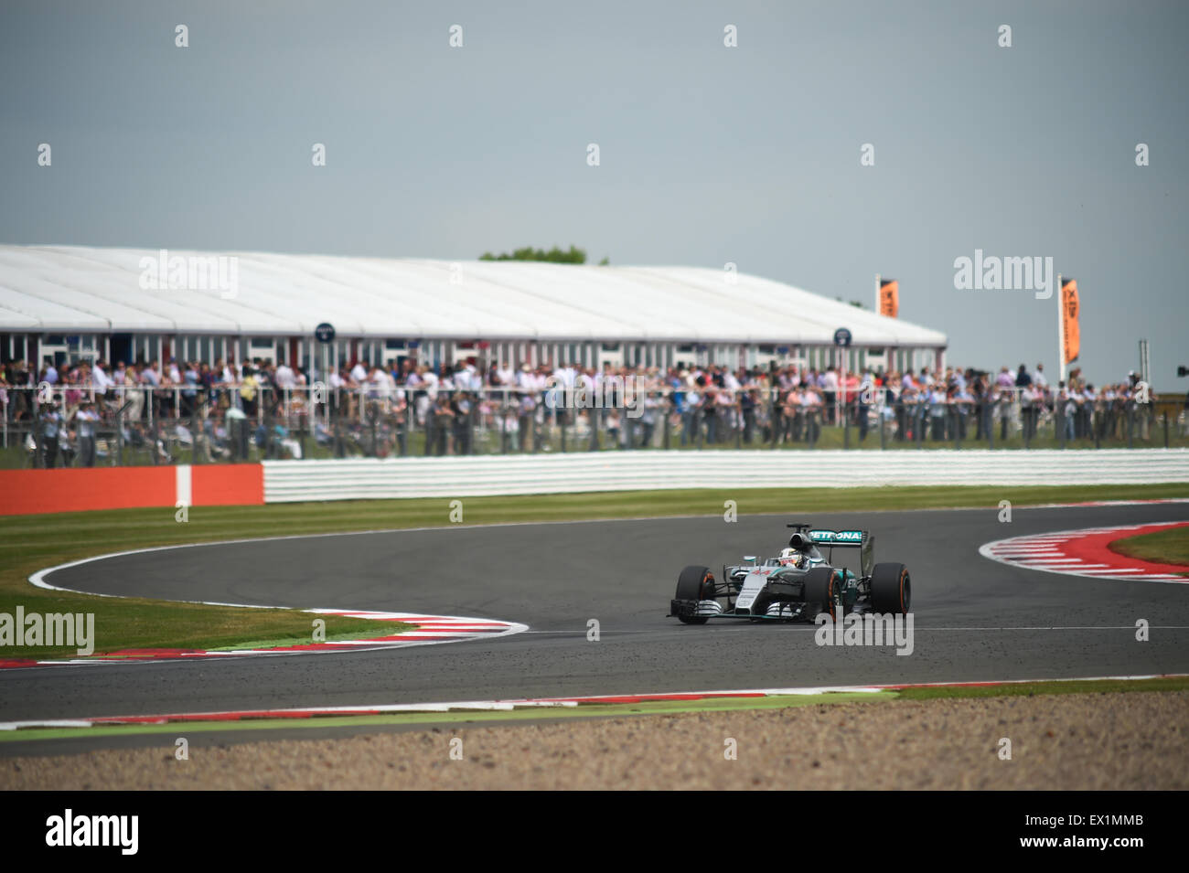 Mercedes driver lewis hamilton 2015 british grand prix silverstone ...