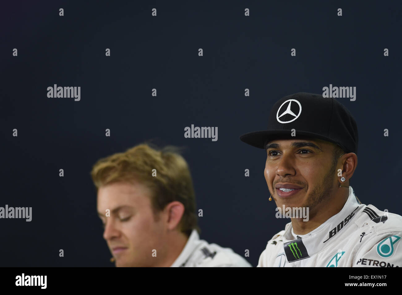 Mercedes driver lewis hamilton 2015 british grand prix silverstone ...