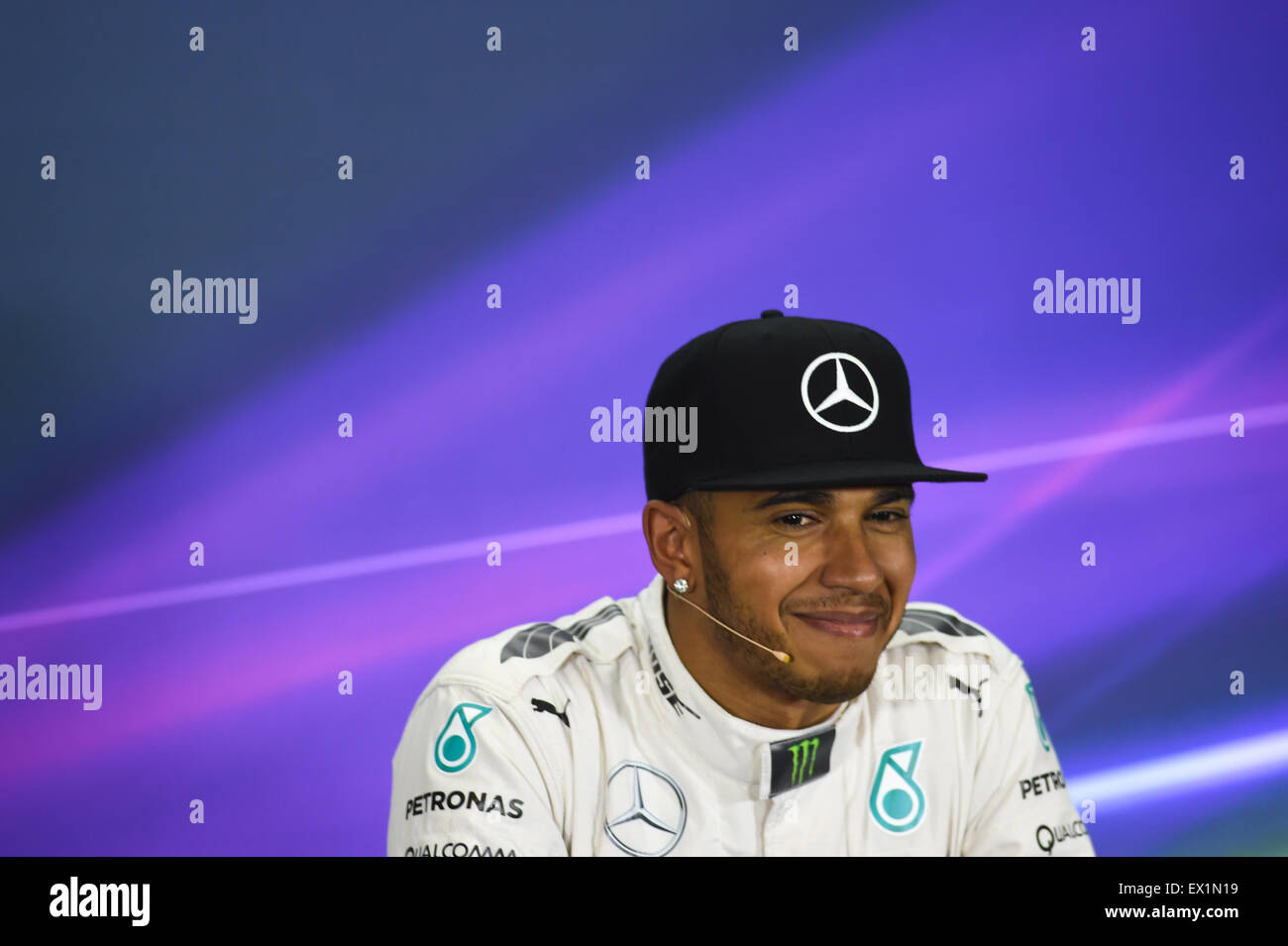 Mercedes driver lewis hamilton 2015 british grand prix silverstone ...