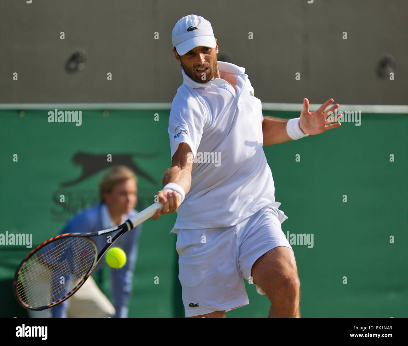 Wimbledon, London, UK. 04th July, 2015. Tennis, Wimbledon, Pablo ...