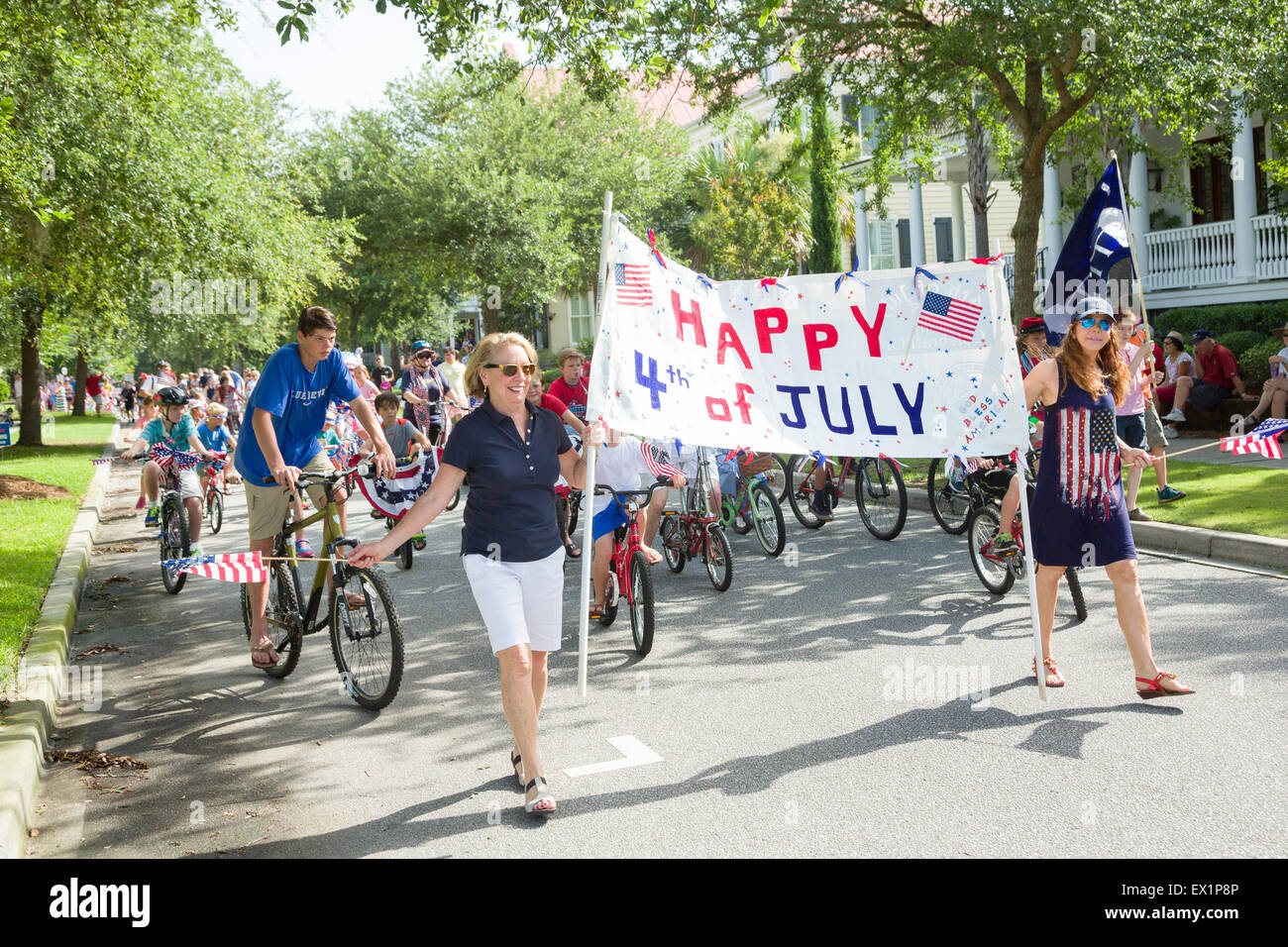Child cycle parade hi-res stock photography and images - Alamy
