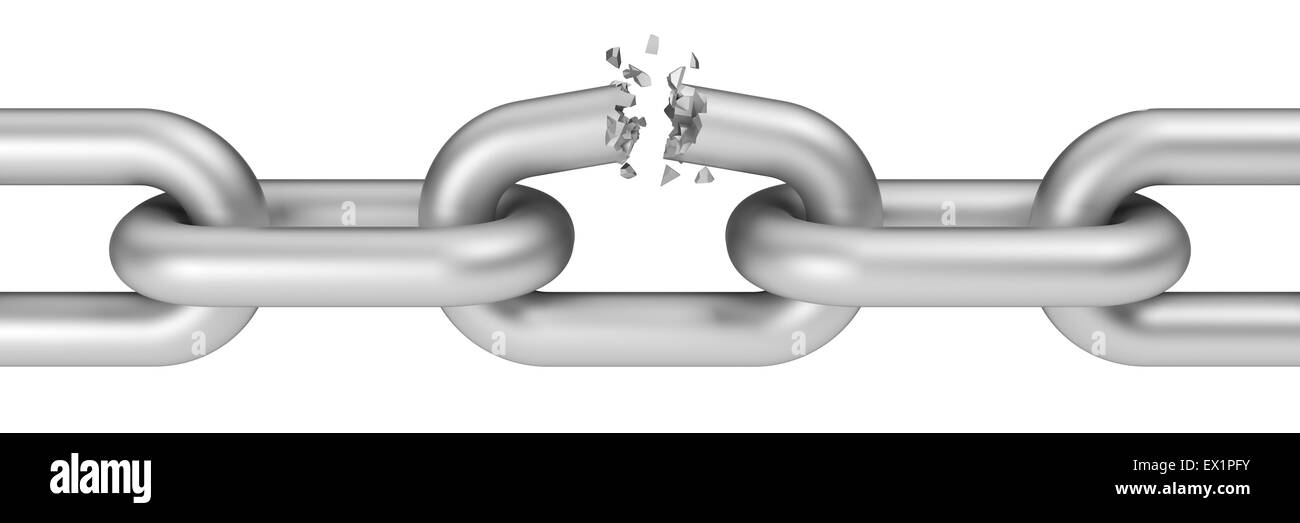 Chain Breaking Stock Photo Alamy chain-breaking-stock-photo-alamy