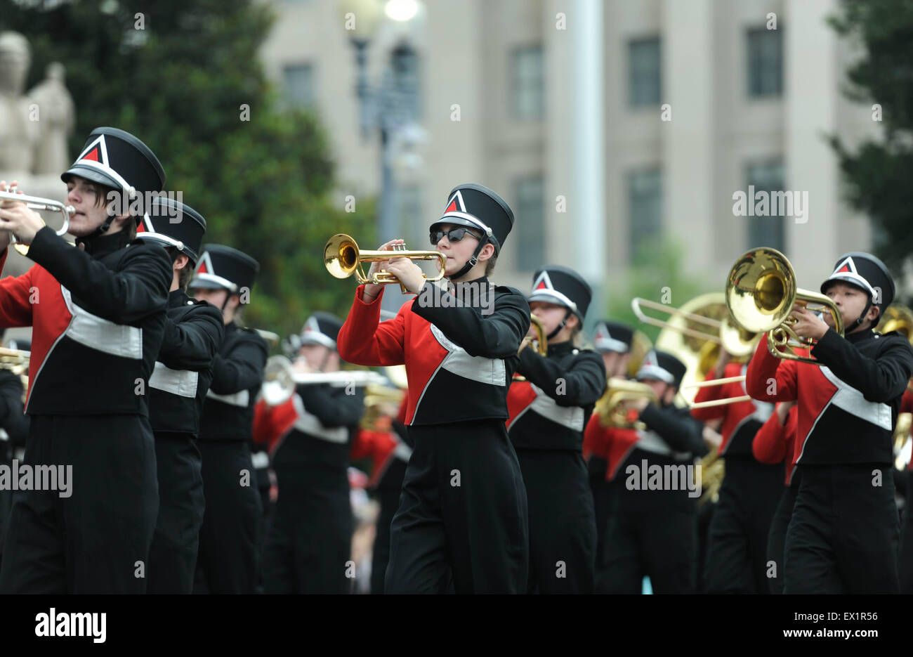 Washington dc parade band hi-res stock photography and images - Alamy