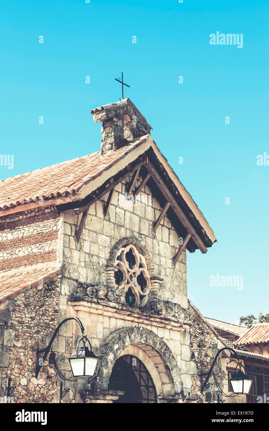 Beautiful small church in Casa de Campo village, Dominican Republic ...
