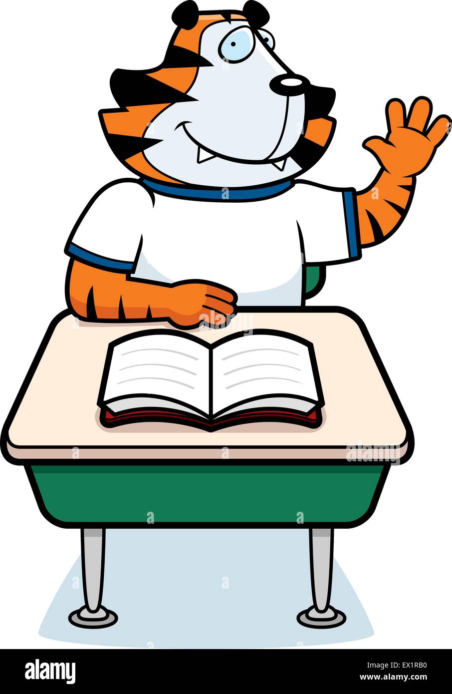 Cartoon tiger hi-res stock photography and images - Alamy