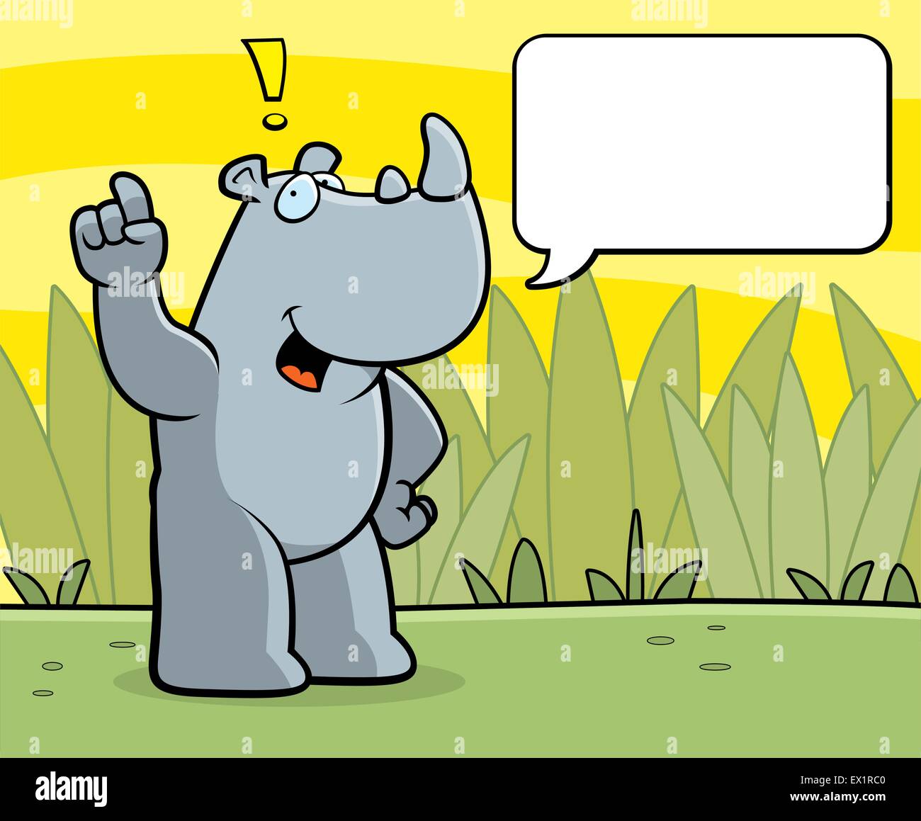 Rhino word Stock Vector Images - Alamy