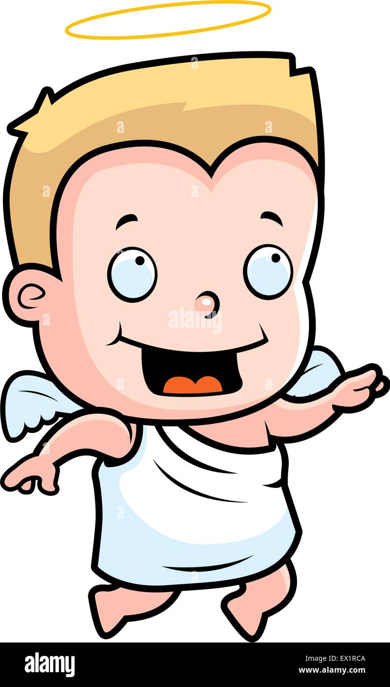 Cartoon angel hi-res stock photography and images - Alamy