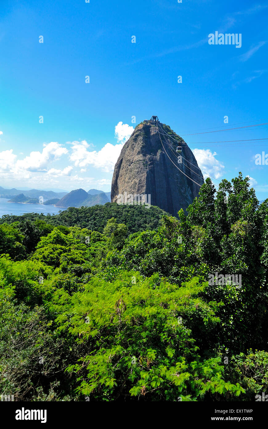Sugar loaf mountain Rio de janeiro Brazil south america Stock Photo - Alamy