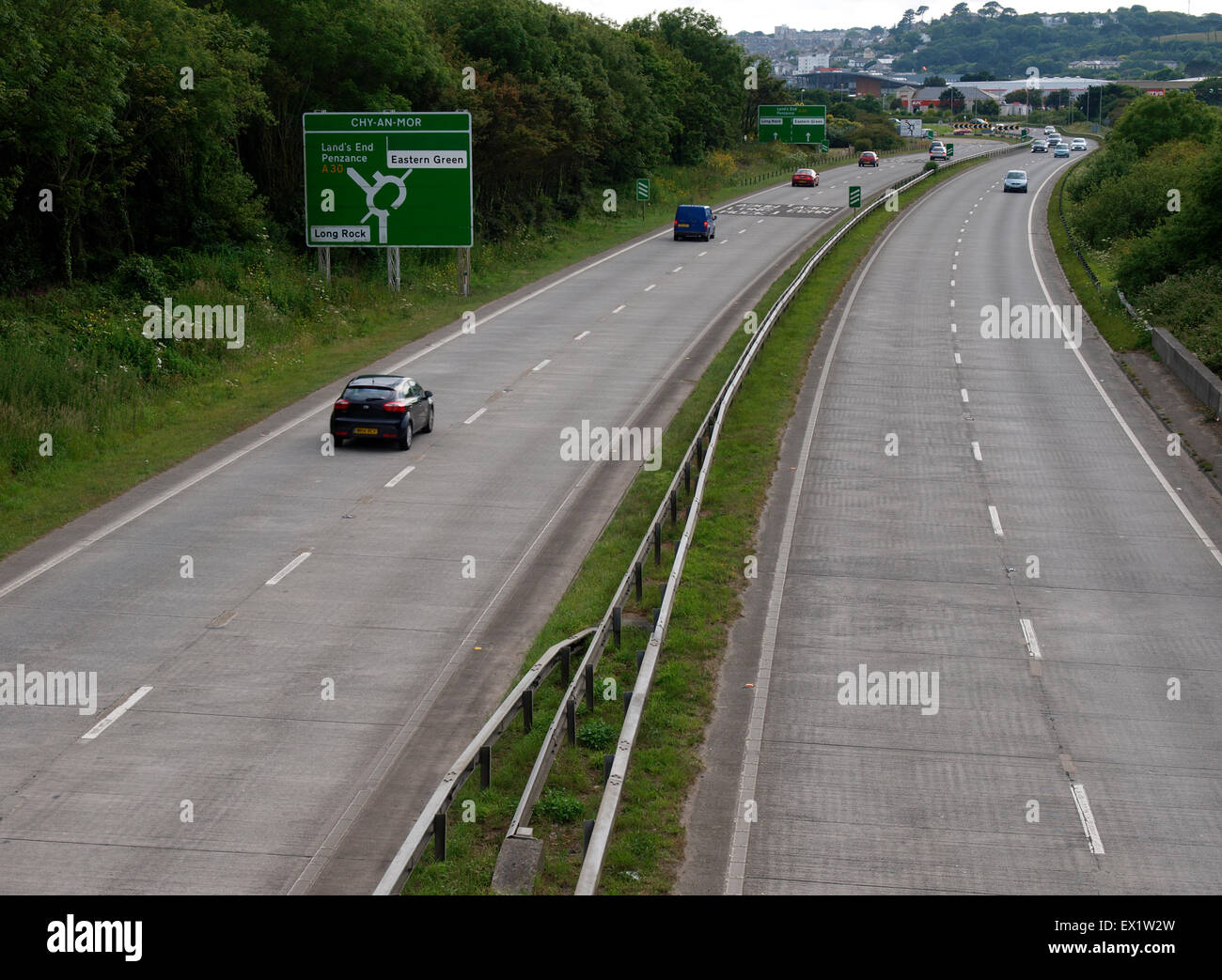 A30 at Long Rock, Penzance, Cornwall, UK Stock Photo - Alamy