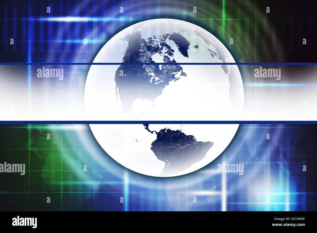 Colorful background with Earth Stock Photo - Alamy