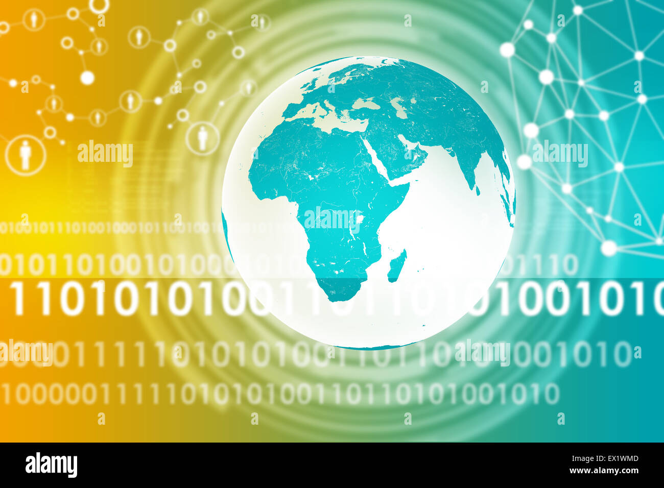 Colorful planet earth abstract background hi-res stock photography and ...