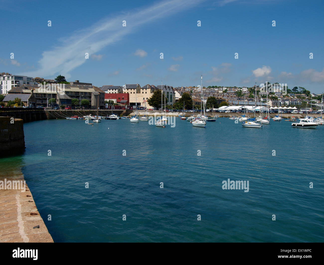 Penzance Harbour, Cornwall, UK Stock Photo - Alamy