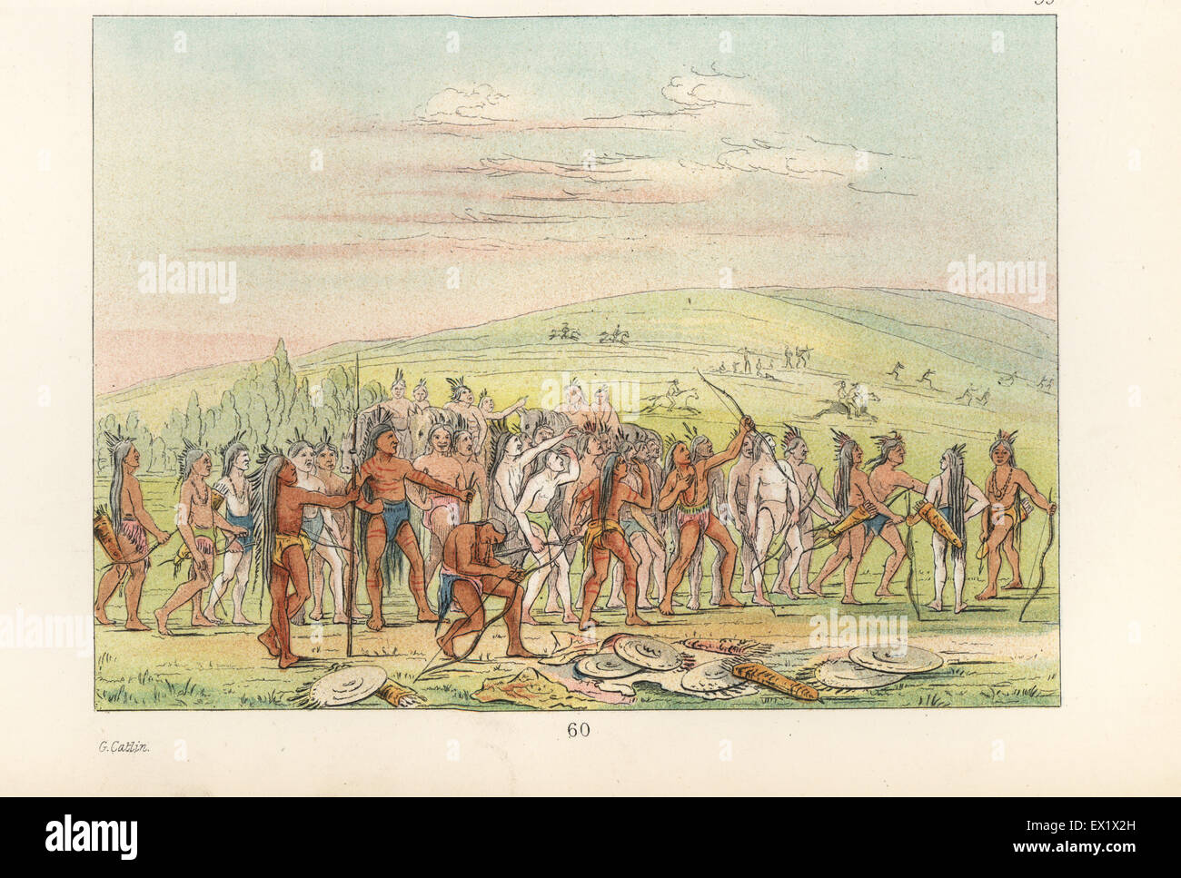 Mandan tribe hi-res stock photography and images - Alamy