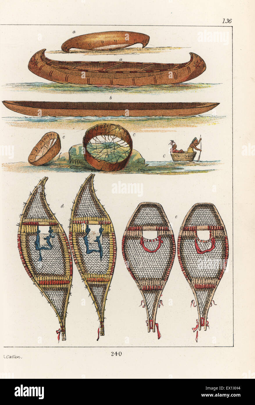 Native american canoe hi-res stock photography and images - Alamy