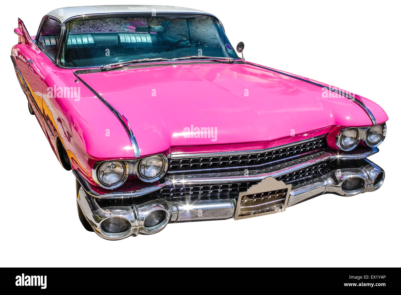 Pink cadillac eldorado hi-res stock photography and images - Alamy