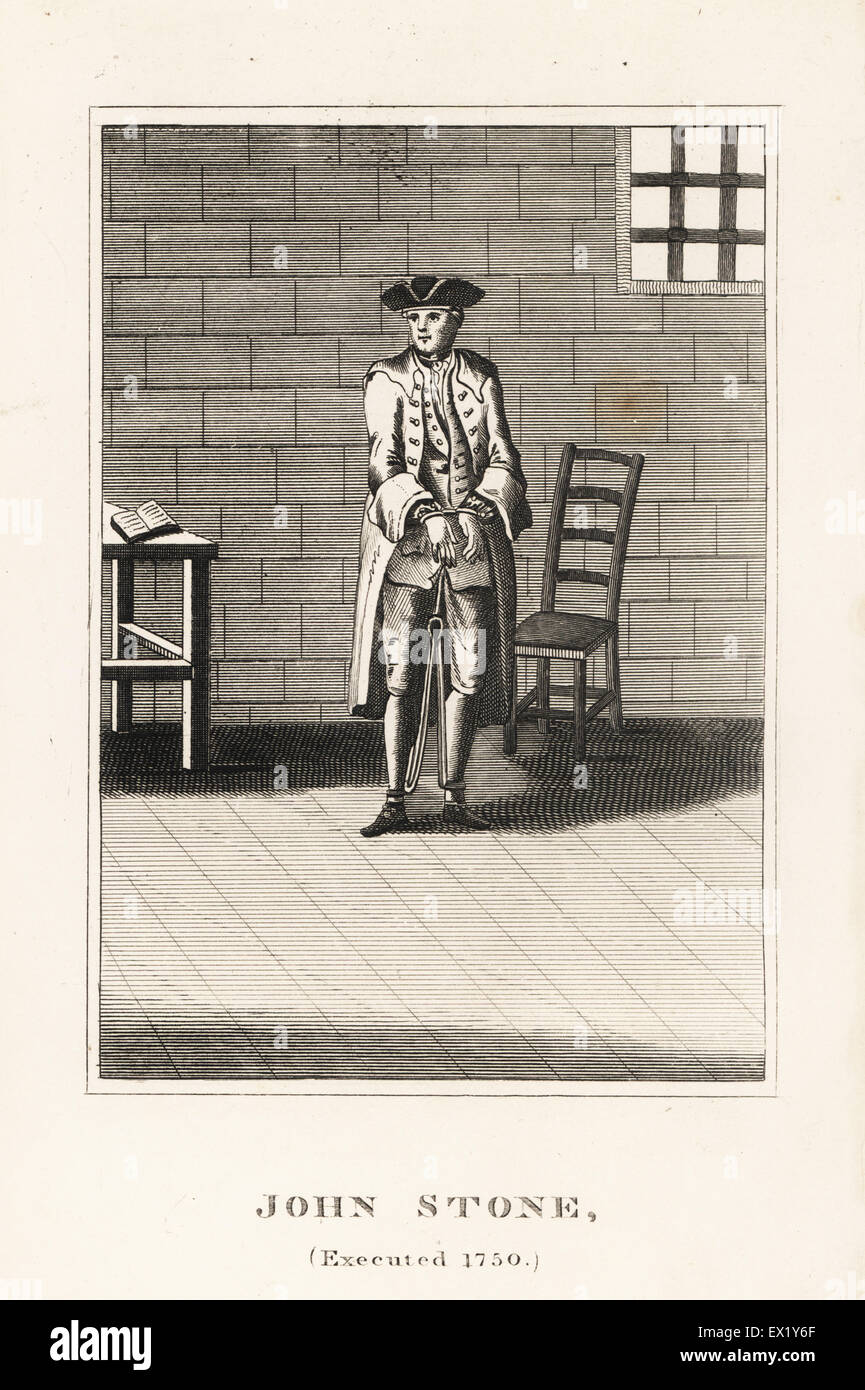 John Stone, executed in 1750 for arson committed for his employer John ...