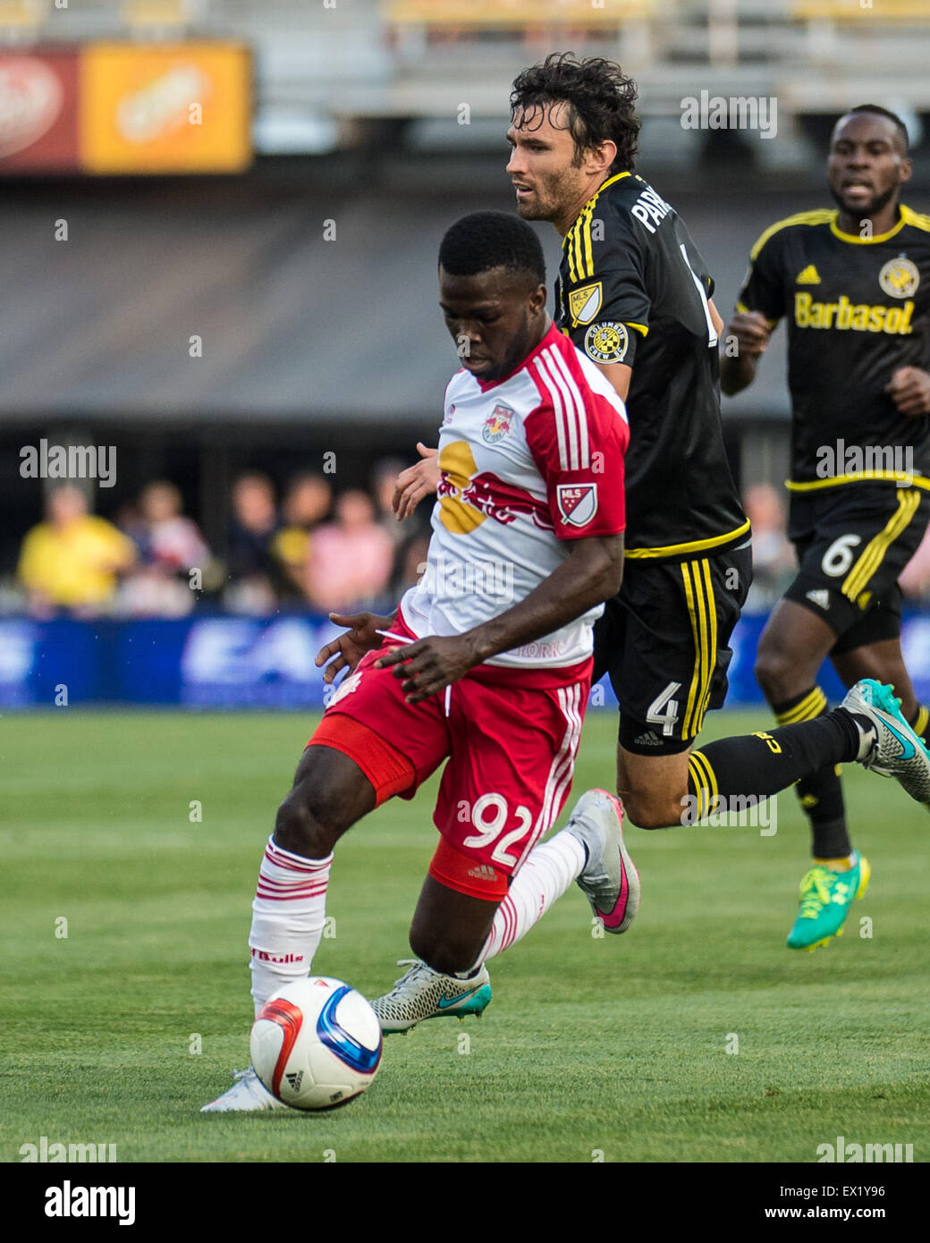 New york red bulls defender kemar lawrence 92 hi-res stock photography ...