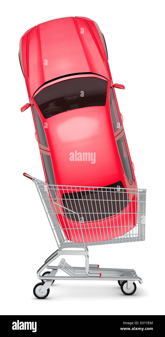 Red Car Shopping Cart at Marjorie Lachance blog