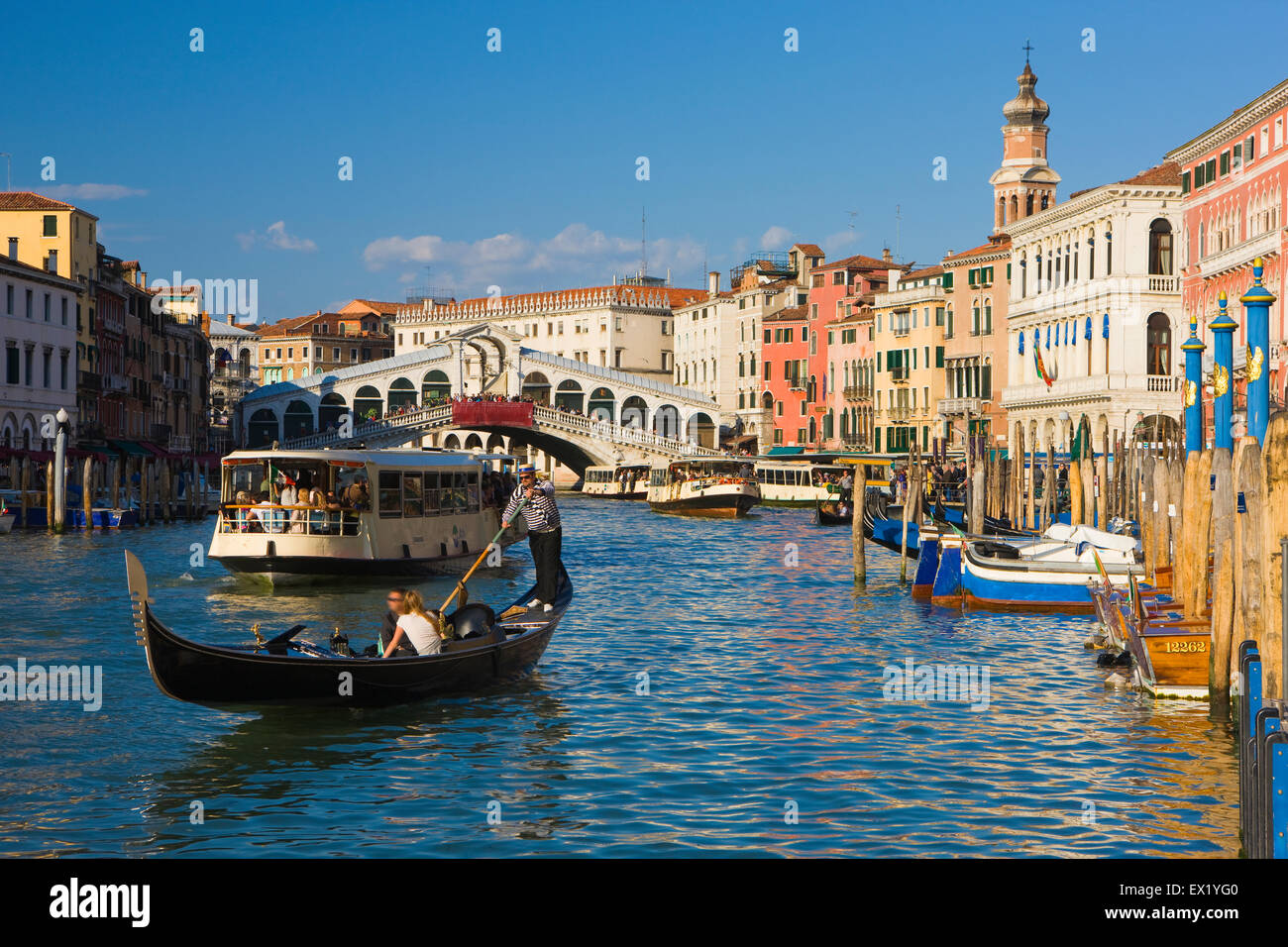 Grand canal gondolas gondola hi-res stock photography and images - Alamy
