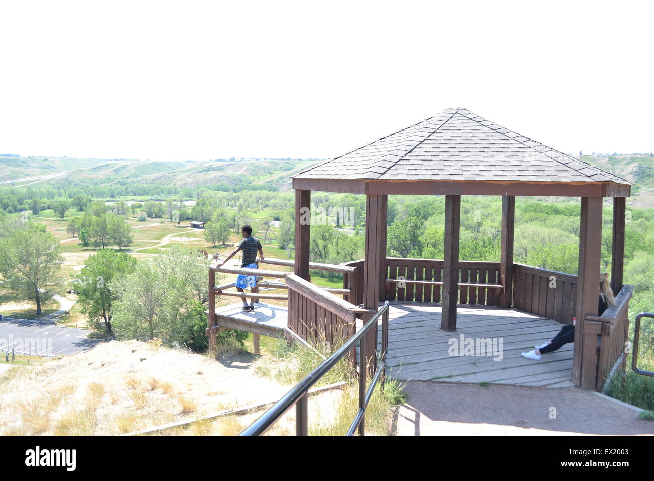 Lethbridge, Alberta, Canada. 4th July, 2015. Canada Weather: Beautiful ...