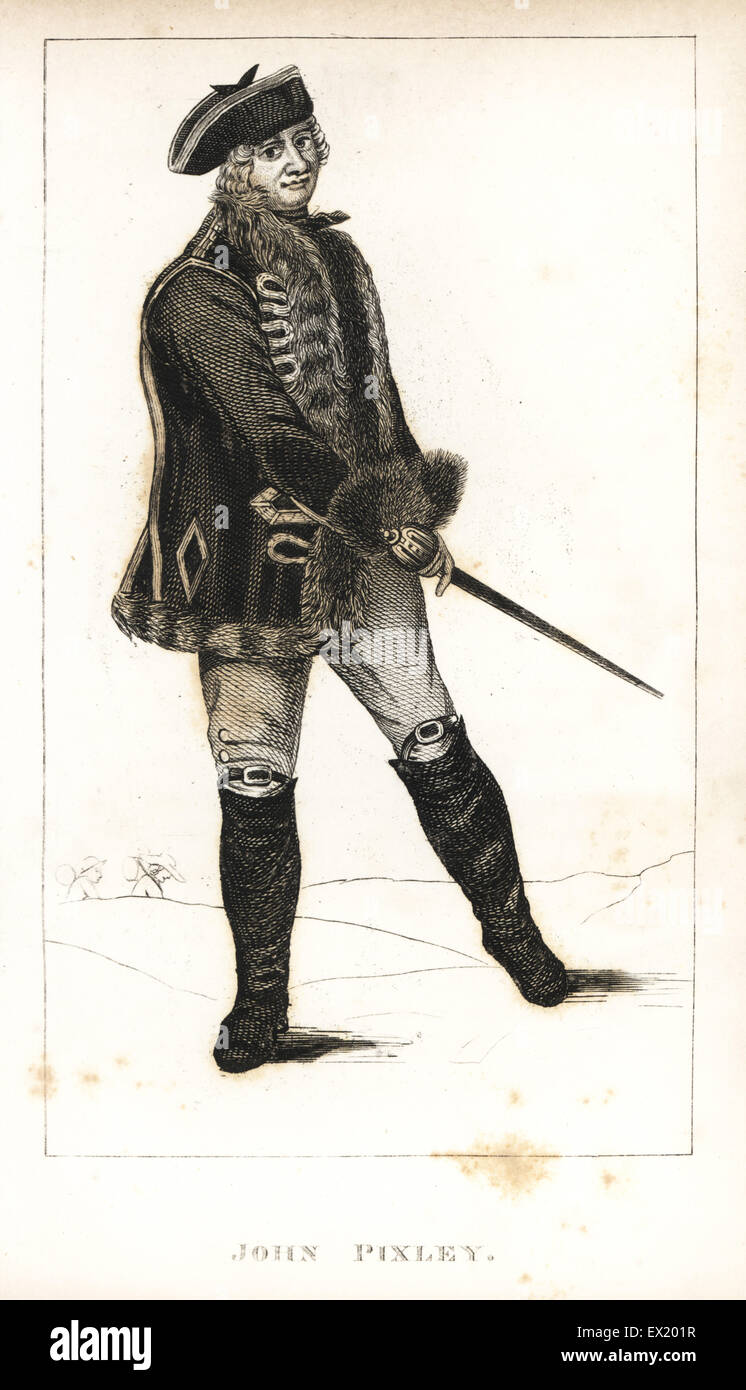 John Pixley, notorious smuggler and runner of Ipswich, Suffolk. In ...