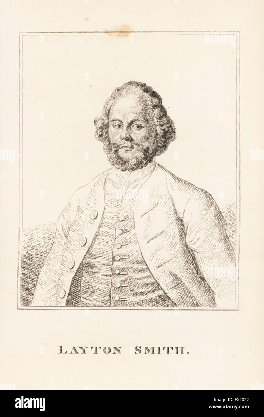 Layton Smith, bearded debtor in Fleet Prison, who vowed never to shave ...