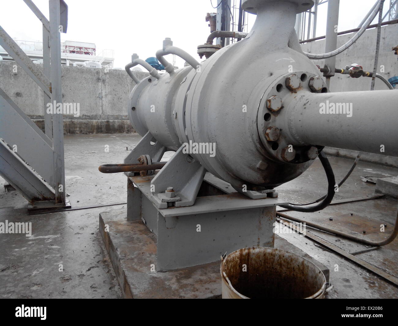 The pump for pumping of oil and products Stock Photo - Alamy
