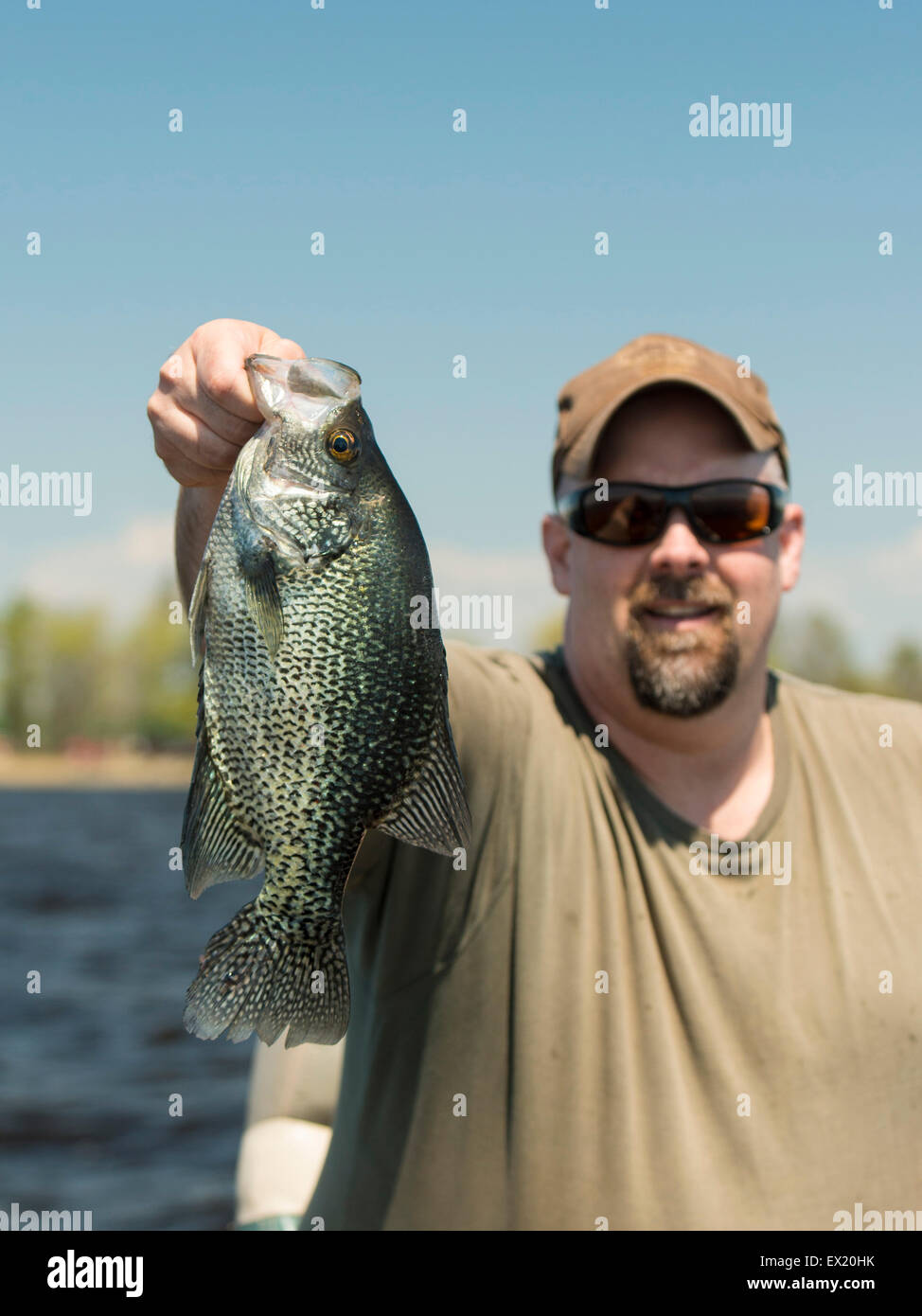 Black crappie fishing hi-res stock photography and images - Alamy