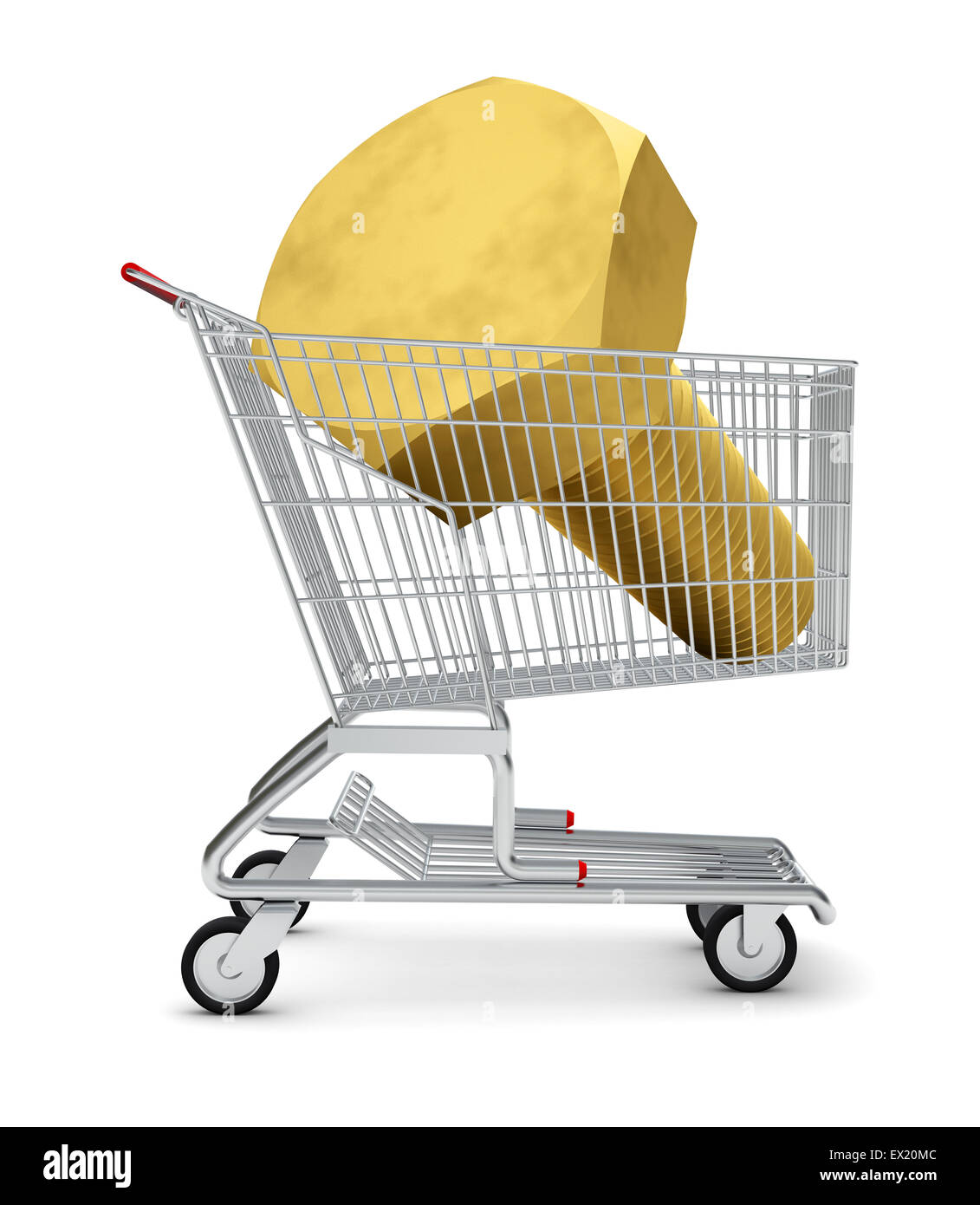 Screw in shopping cart Stock Photo - Alamy