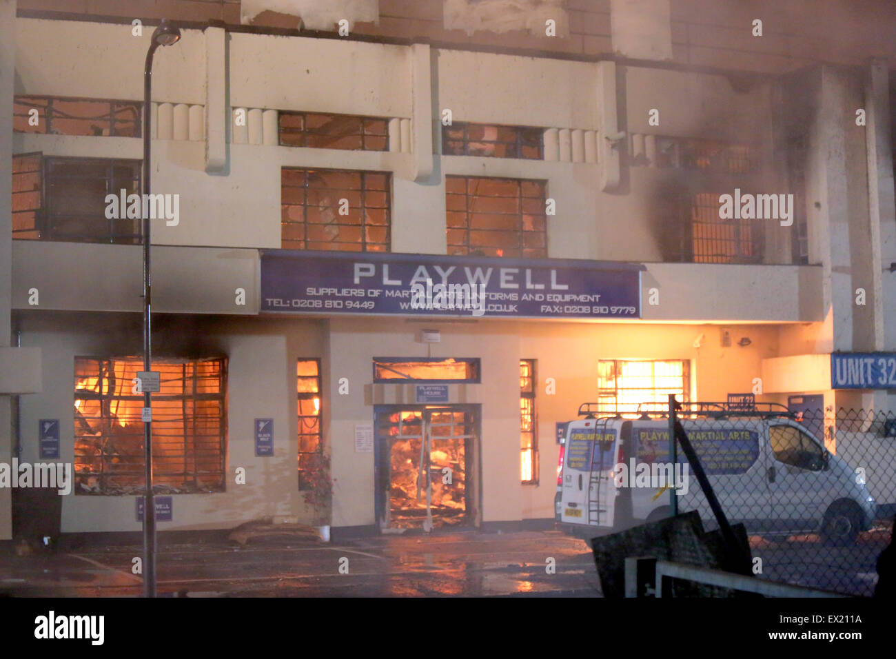 Fire doors and flames hi-res stock photography and images - Alamy