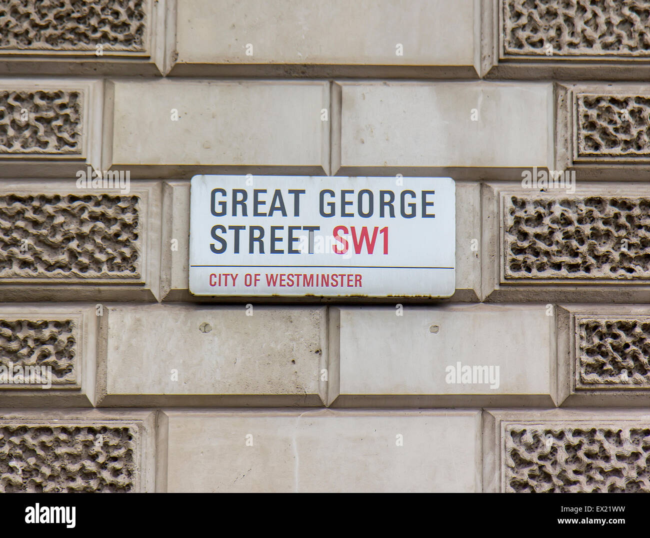 Street sign in London, UK Stock Photo - Alamy