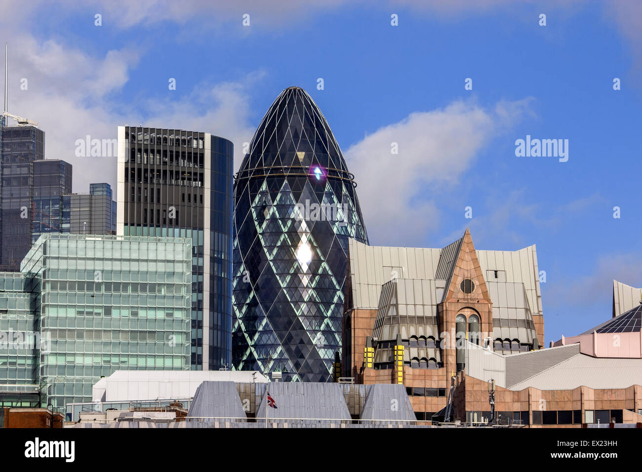 The Gherkin building in London was awarded a Royal Institute of British ...