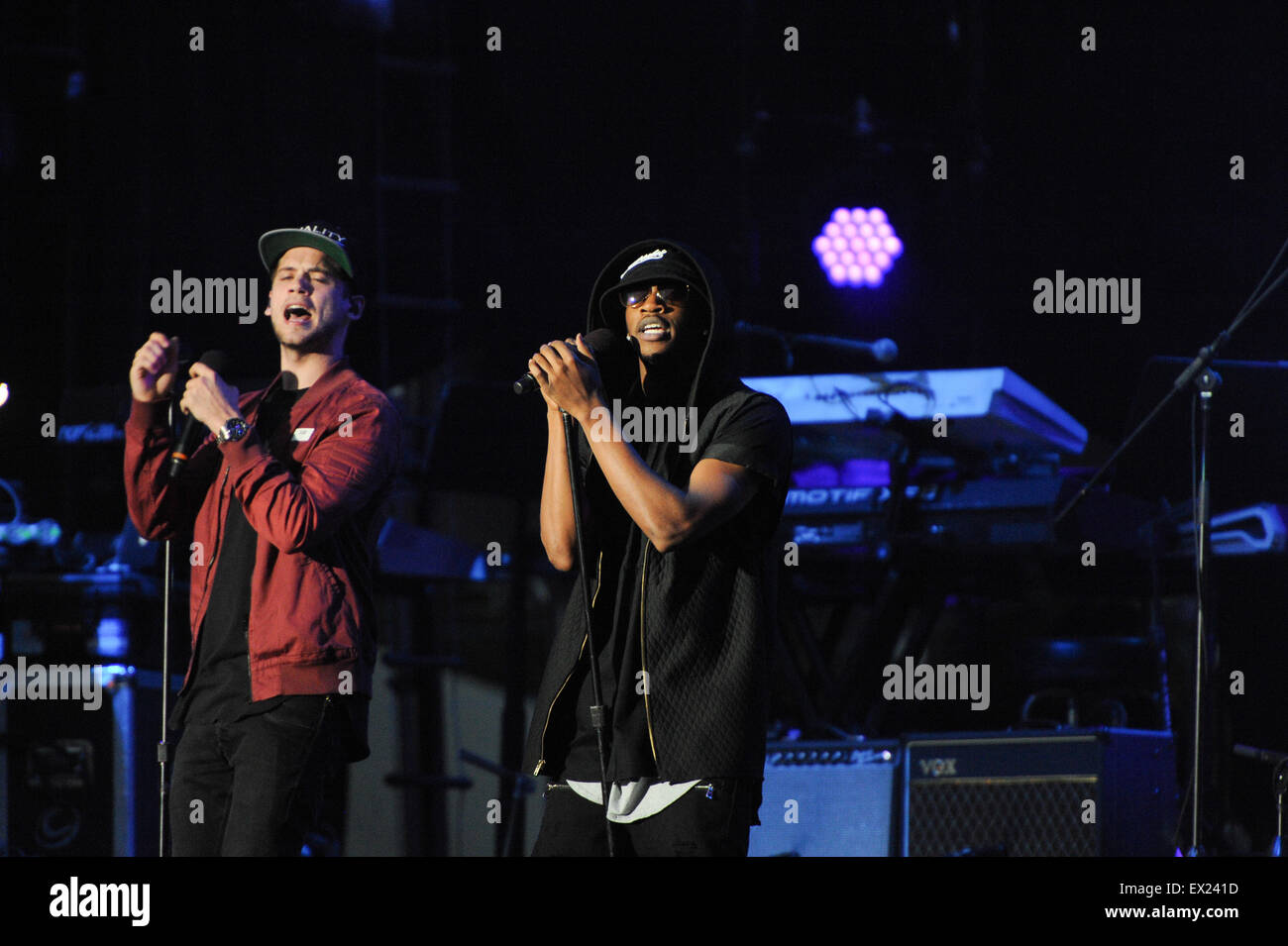 Philadelphia, Pennsylvania, USA. 4th July, 2015. MKTO, MALCOLM KELLY ...