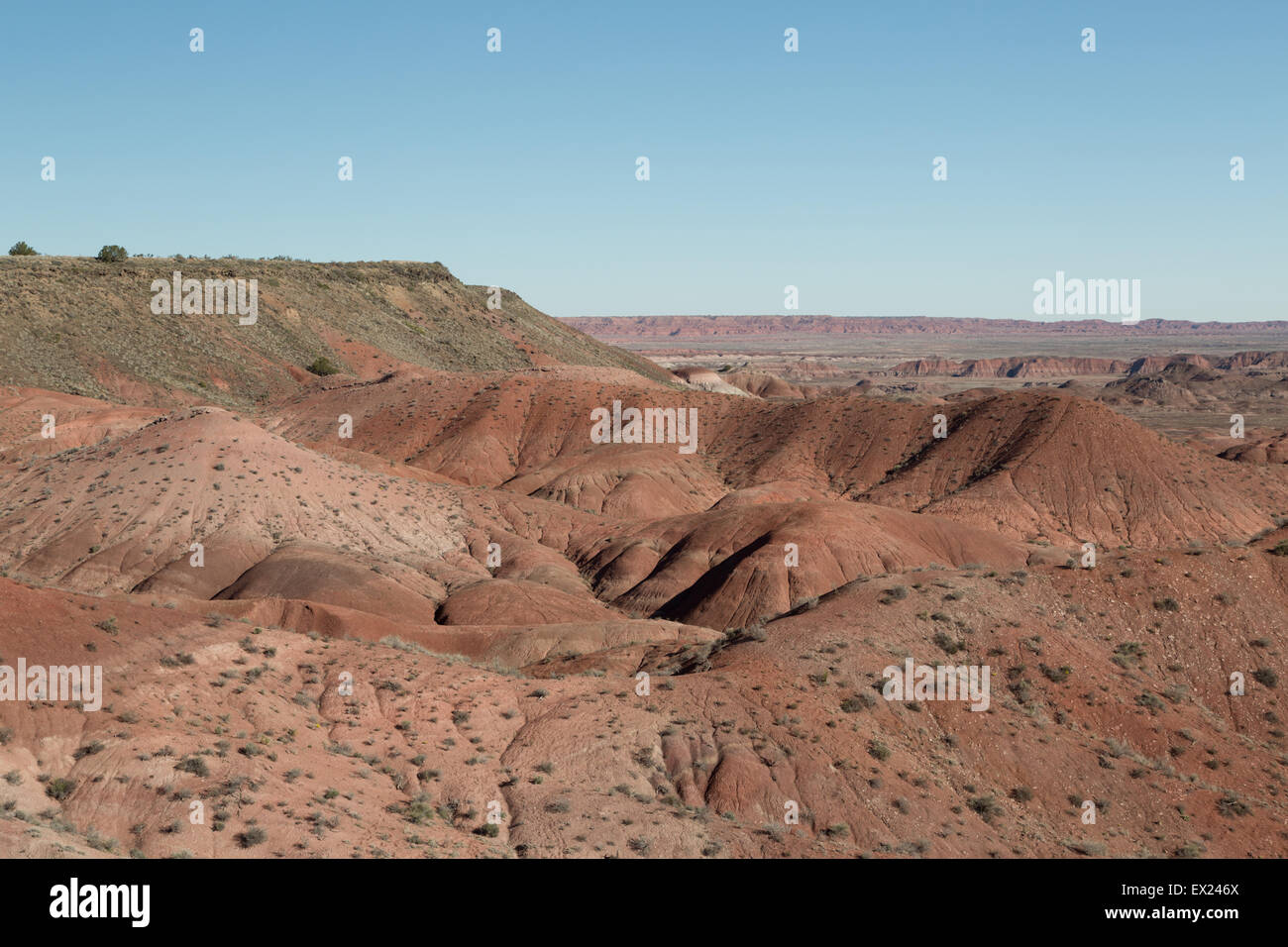A landscape photograph of the Painted Desert, in Arizona. The Painted ...