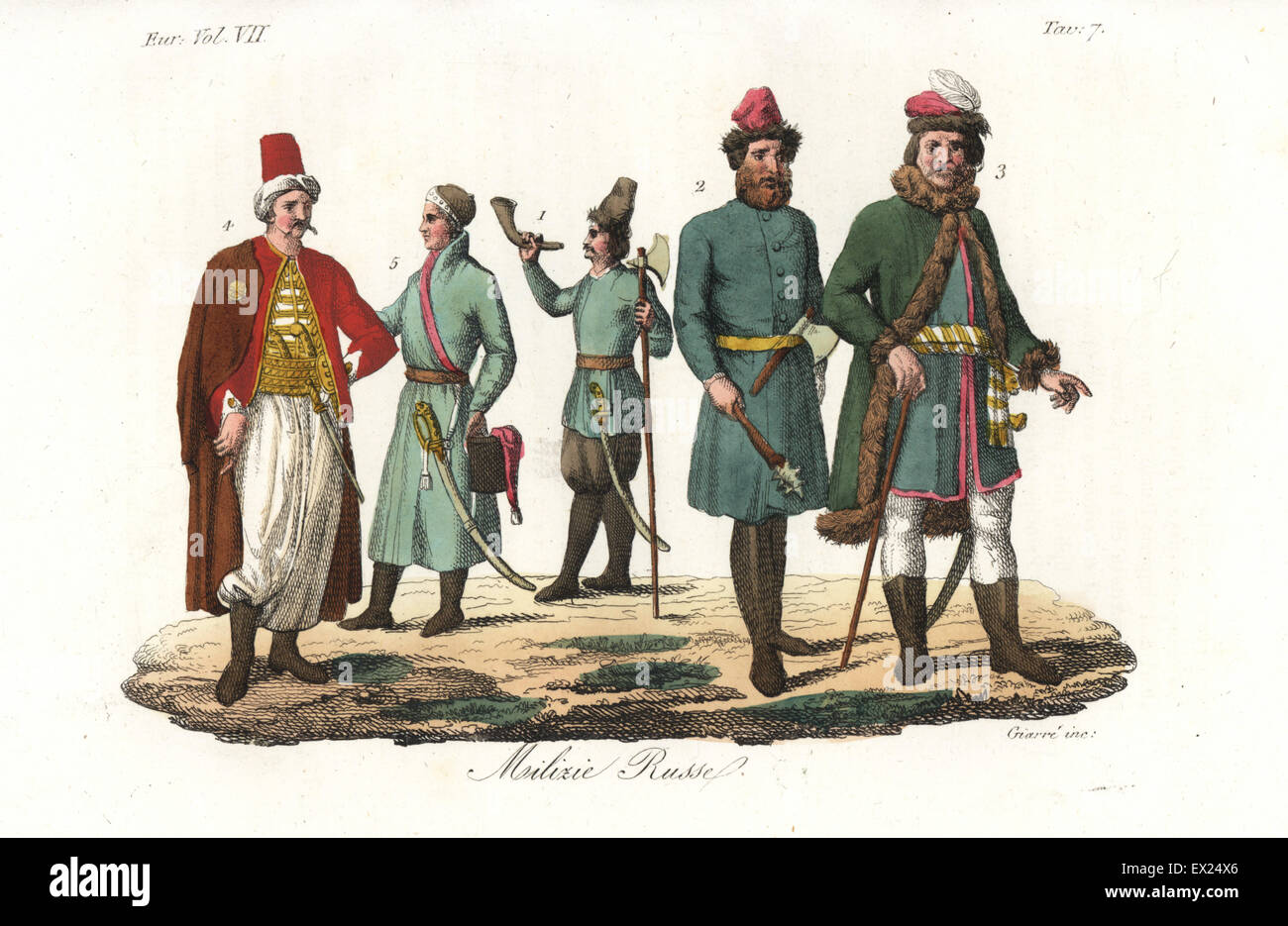 Russian military: Hunter or Jaeger corps in shacko with horn and axe 1 ...