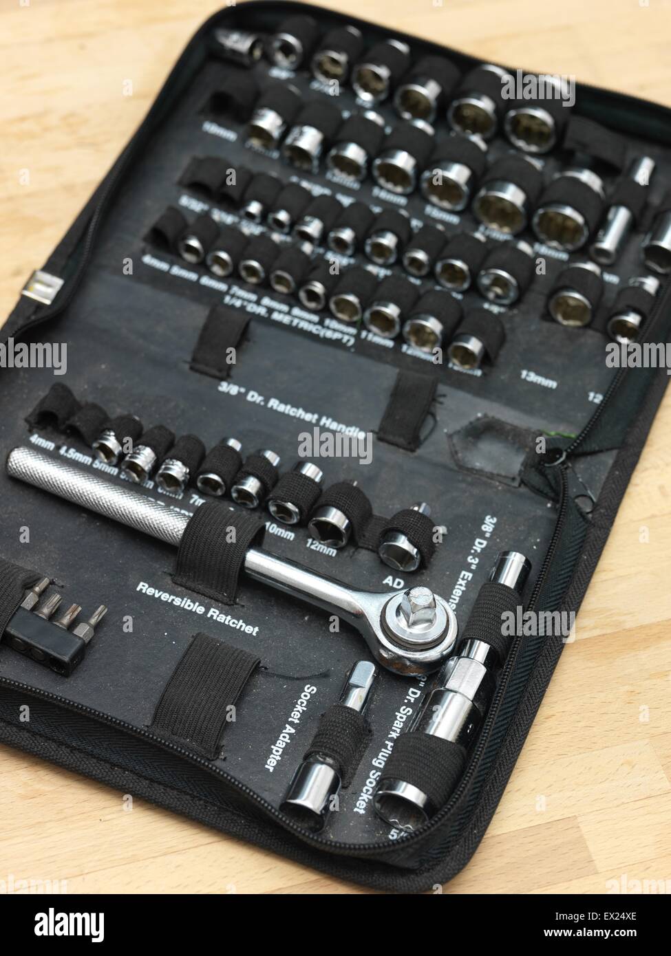 A close up shot of workshop items Stock Photo - Alamy