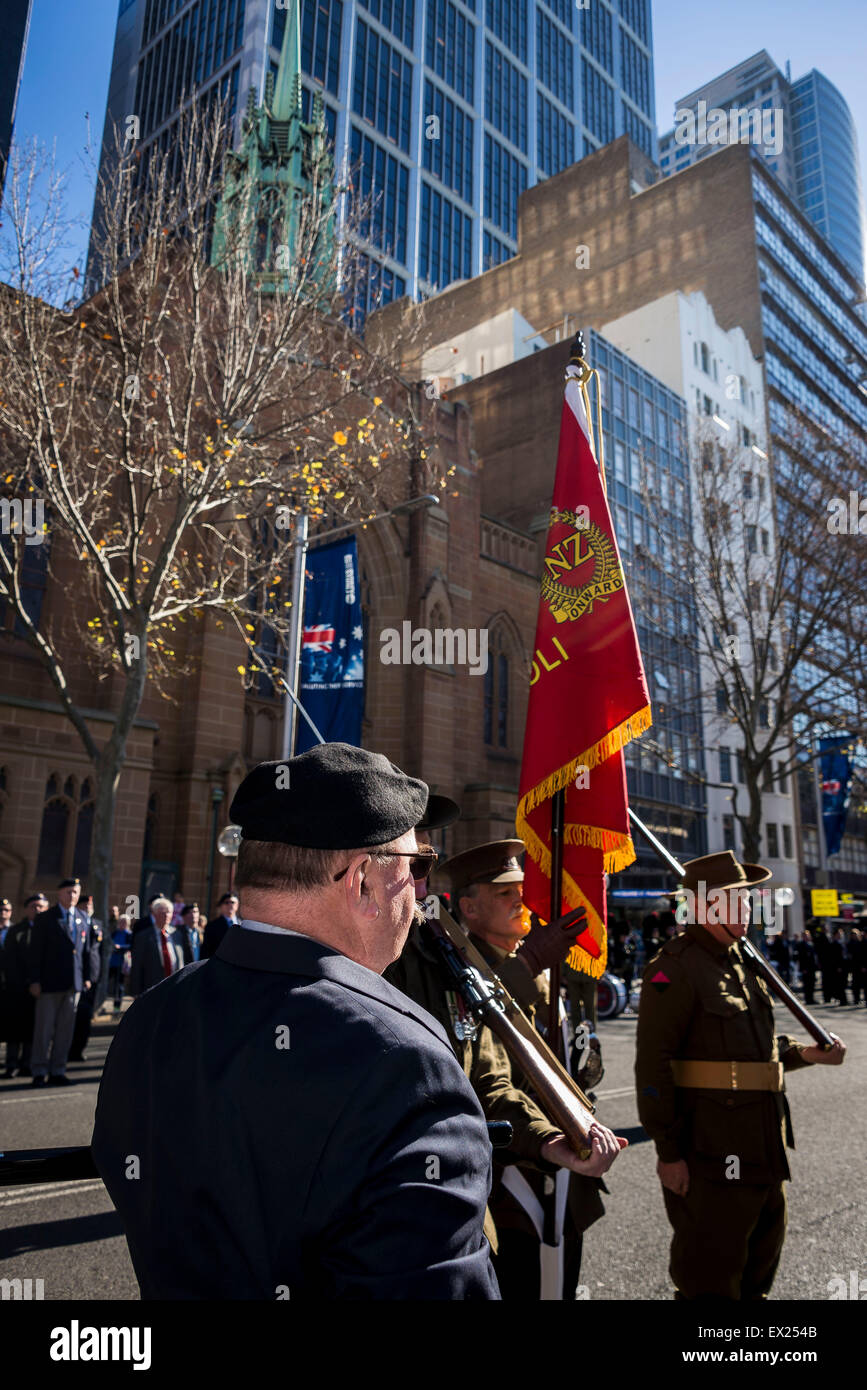 Sydney, Australia. 05th July, 2015. Defence Force Reservists past and ...