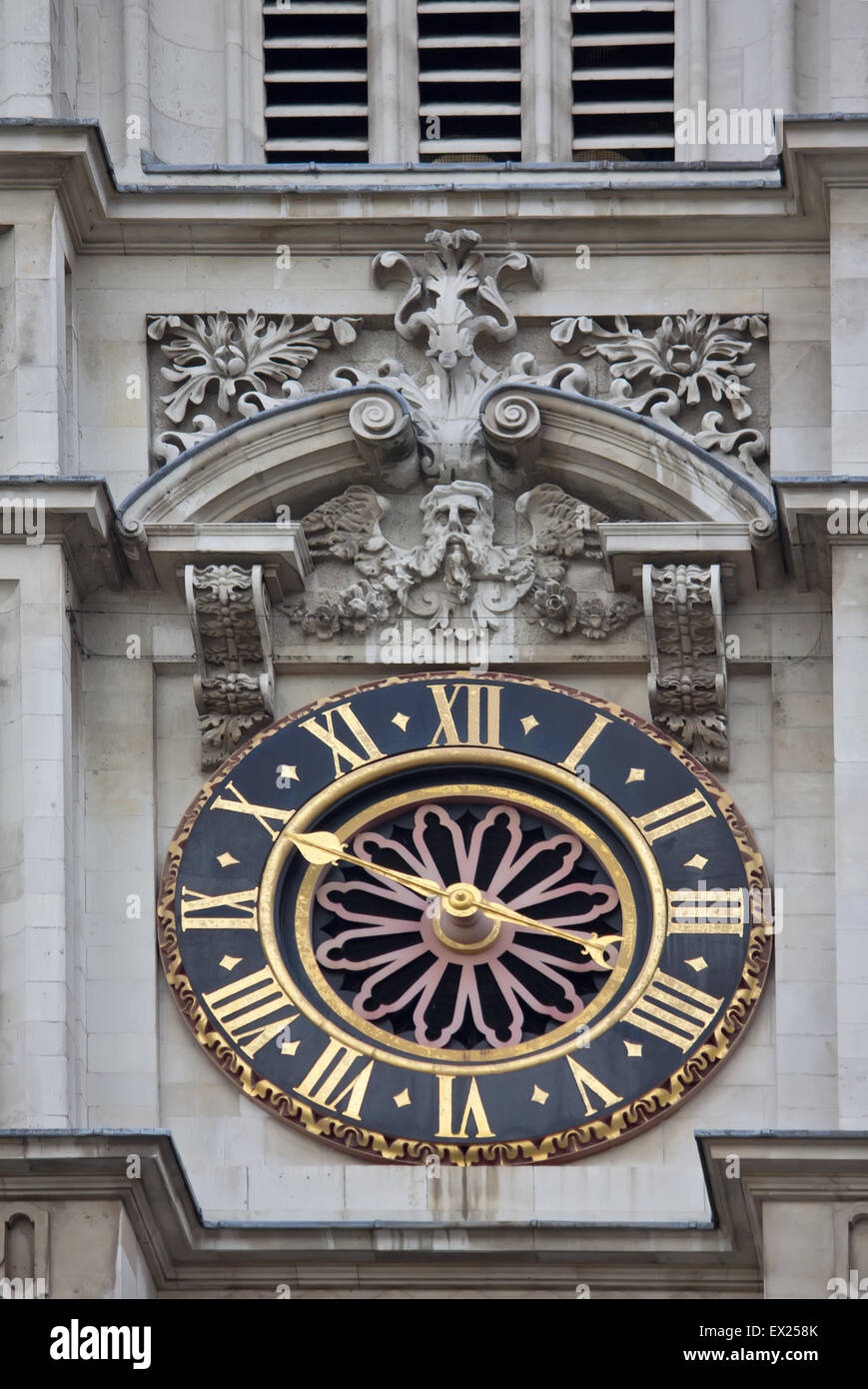 Clock tower westminster abbey london hi-res stock photography and ...
