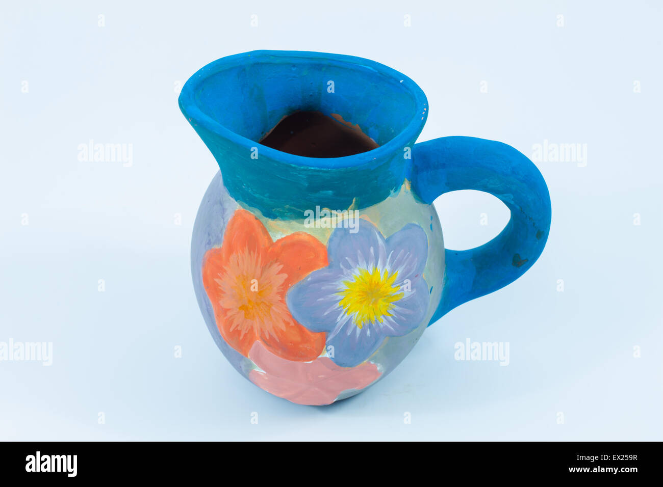colorful glass clay Stock Photo - Alamy